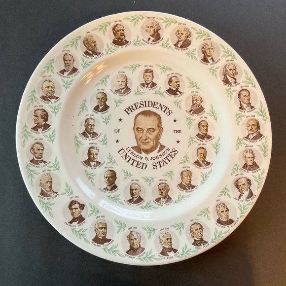 Accents | Vintage Presidential Collectors Plate | Poshmark